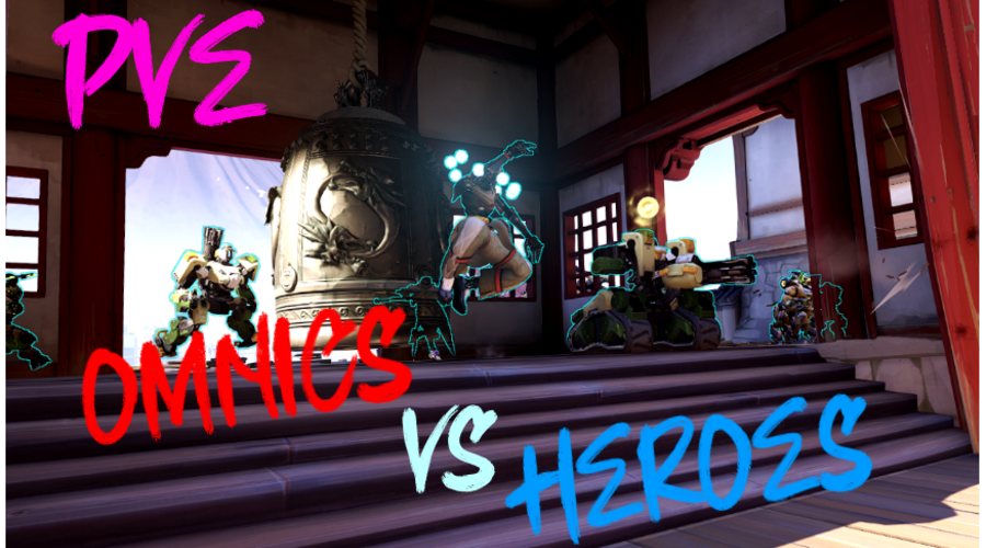 PVE Omnics VS Heroes Mode | 3rd Person View and Upgraded Abilities ...